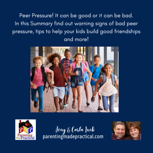Peer Pressure Warning Signs – Parenting Made Practical